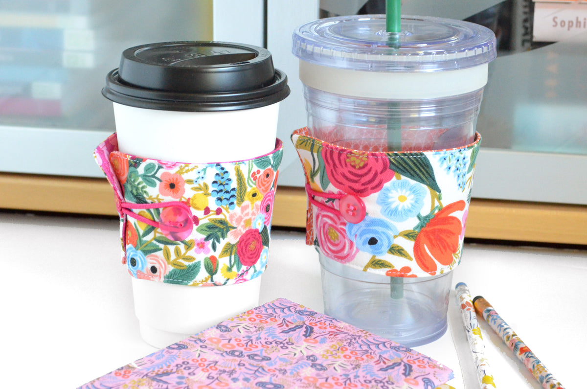Reusable Coffee Sleeves – Sew&Tell Handmade